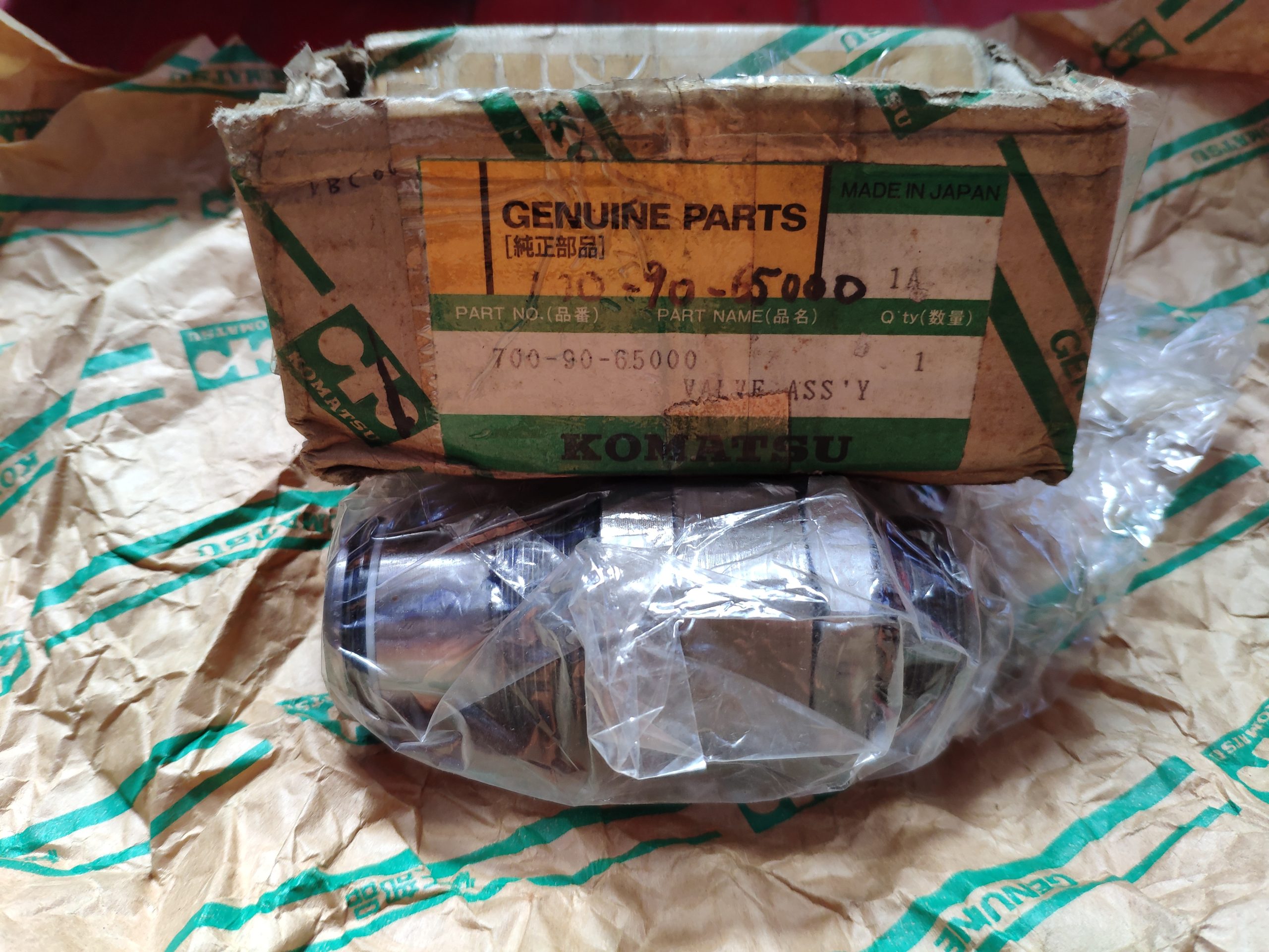 Komatsu VALVE ASSY | | AP Rentals