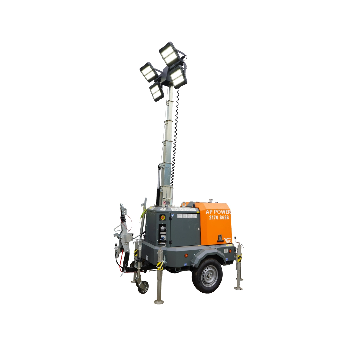 Generac V20 Pro | Light Tower for Rent | Battery-powered | AP Rentals
